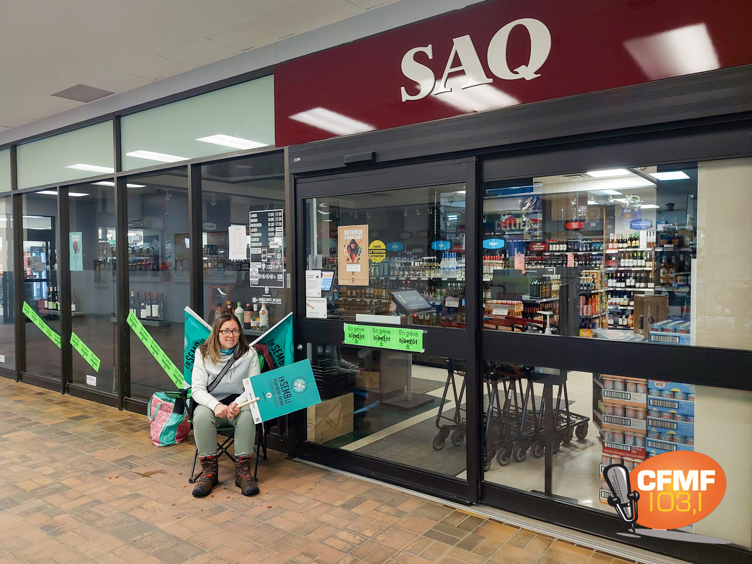 Grève à la SAQ de Fermont : une seule employée syndiquée pour ...