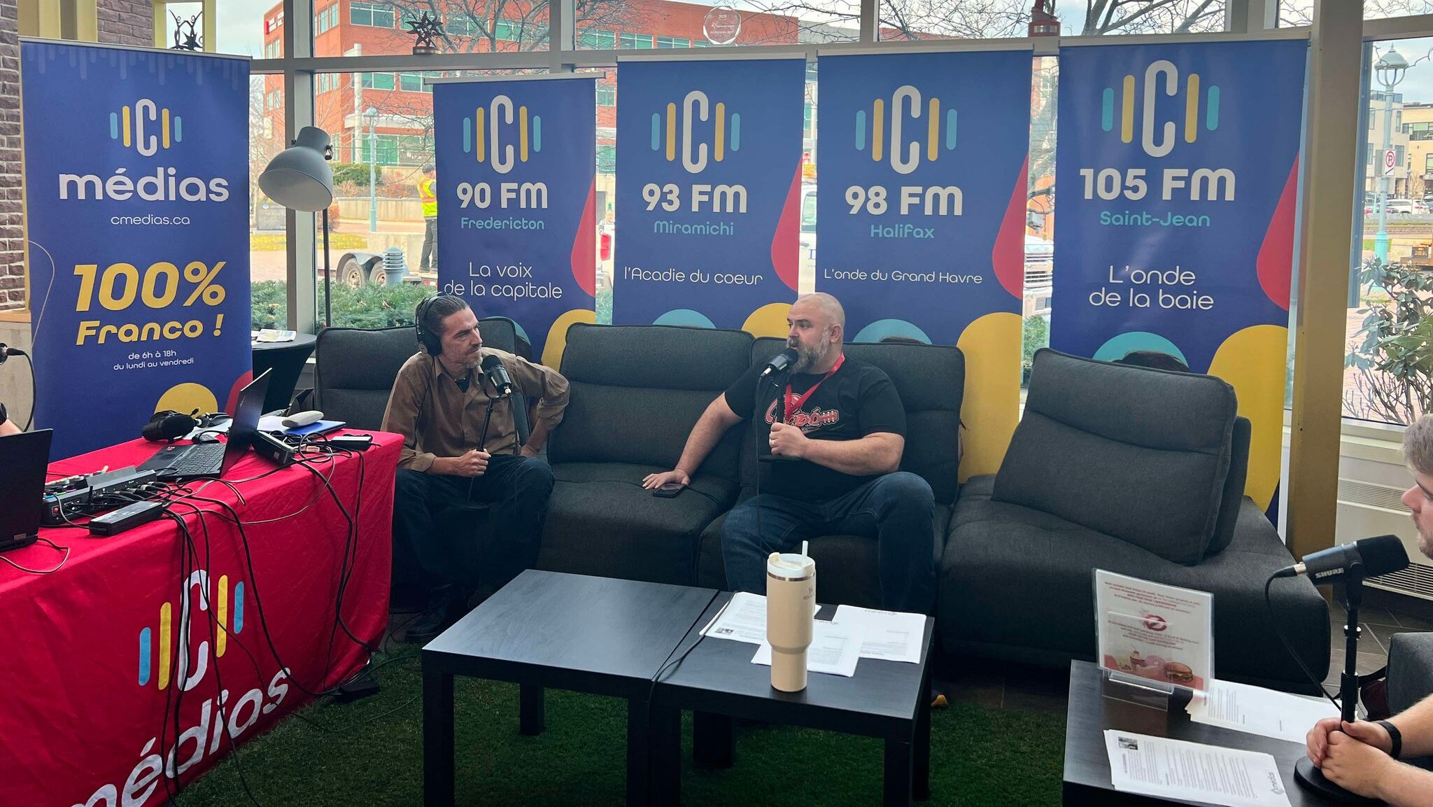 Serge Brideau de passage à la FrancoFête en Acadie 2024 - Fréquence